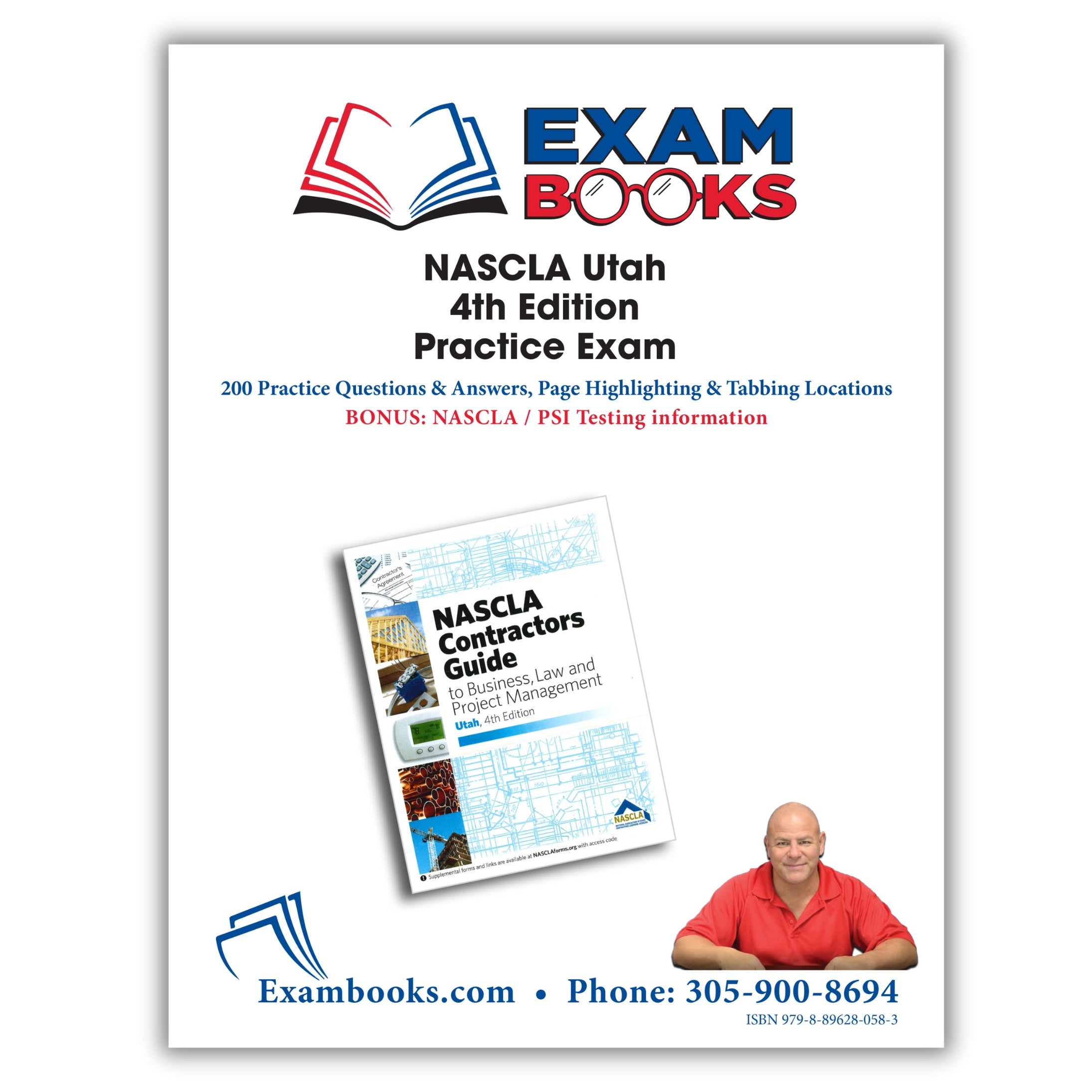 200 Practice Questions NASCLA Utah 4th Ed: Exam Prep Guide – The Exam Pros