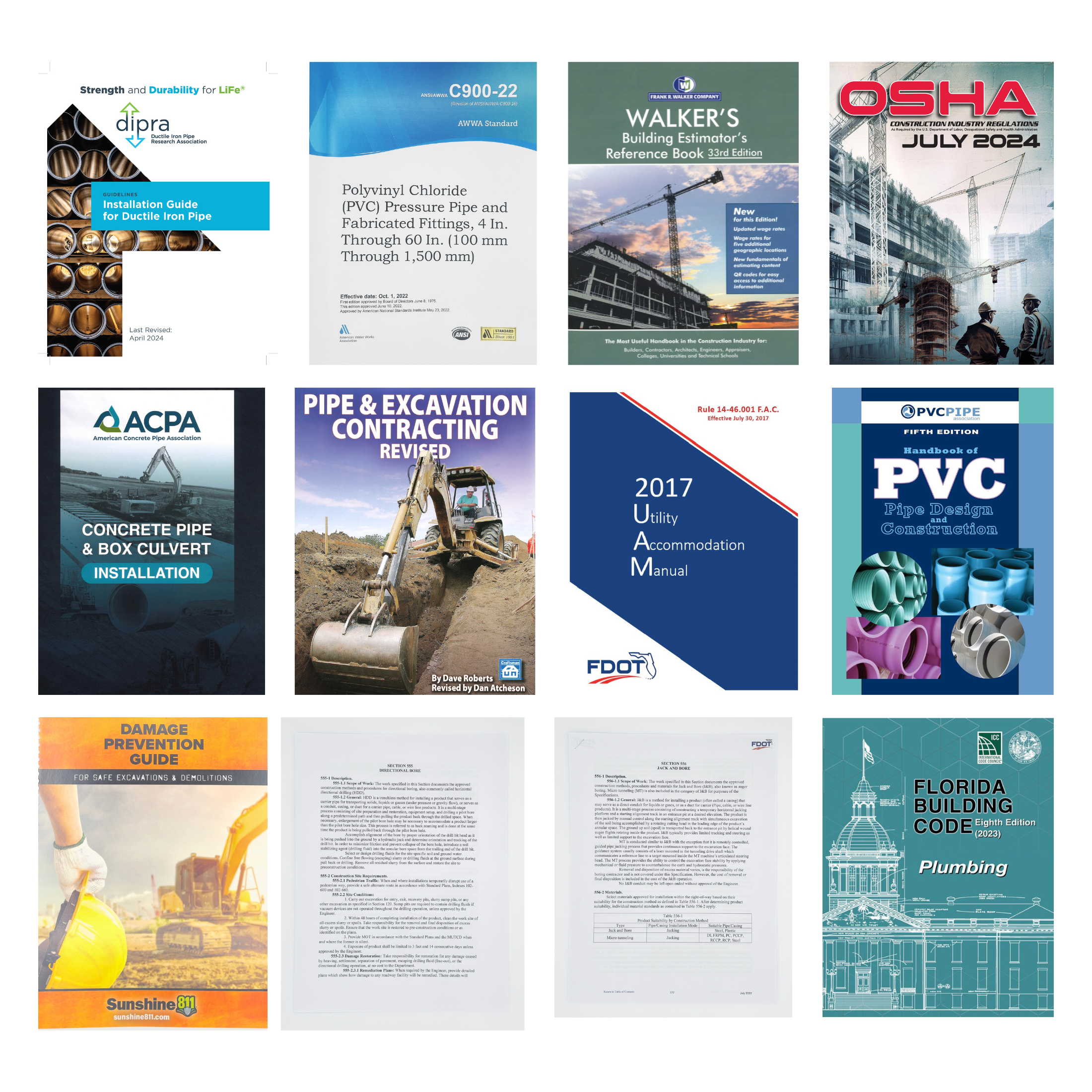 Florida Underground Utility Exam Prep: Complete Book Set | Guaranteed ...