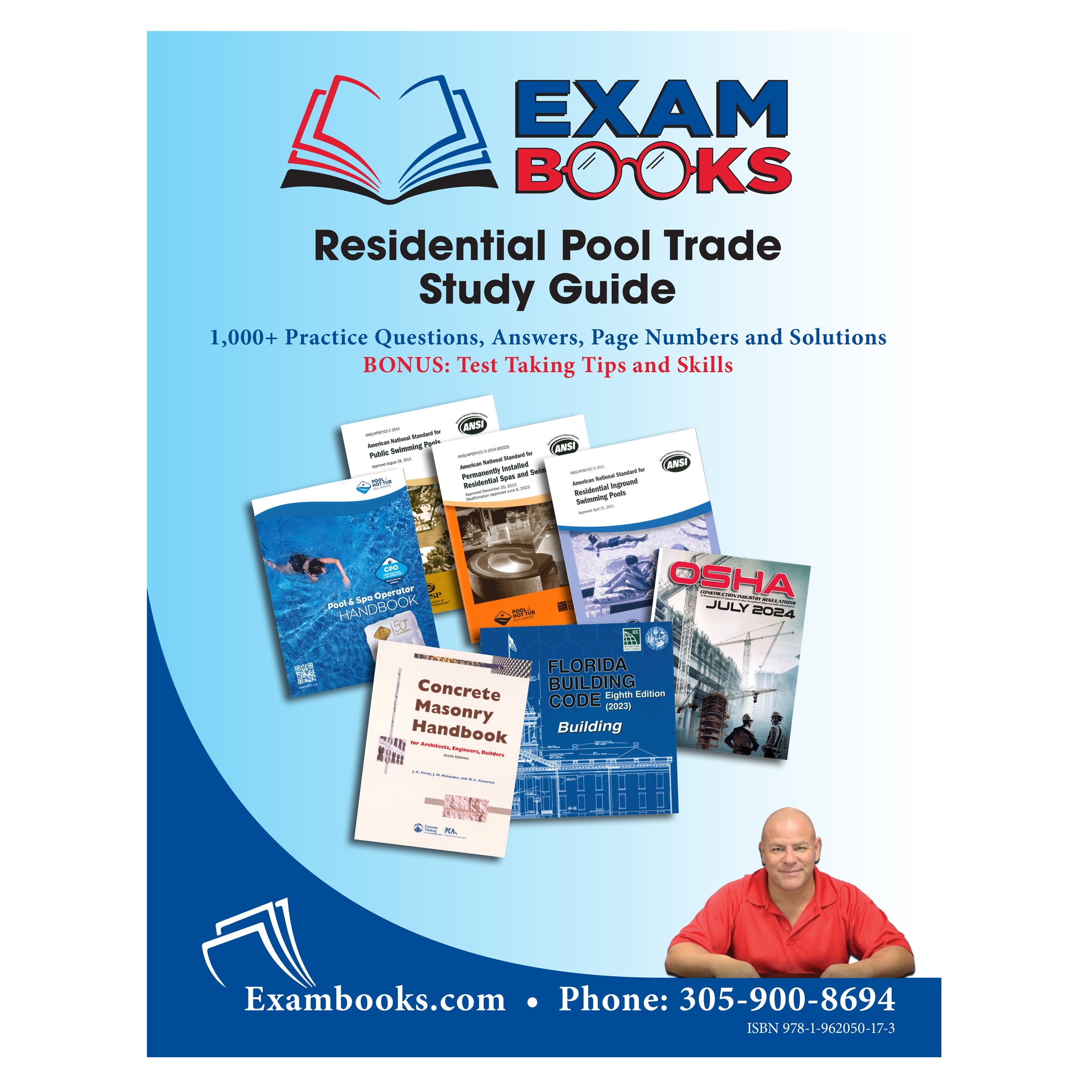 Residential Pool Study Guide: 1,000+ Exam Prep Questions | Guaranteed ...