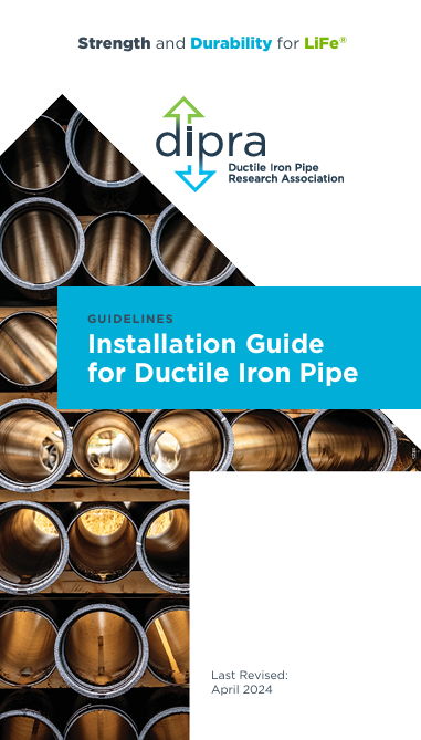 DIPRA Installation Guide for Ductile Iron Pipe, 2021 – The Exam Pros